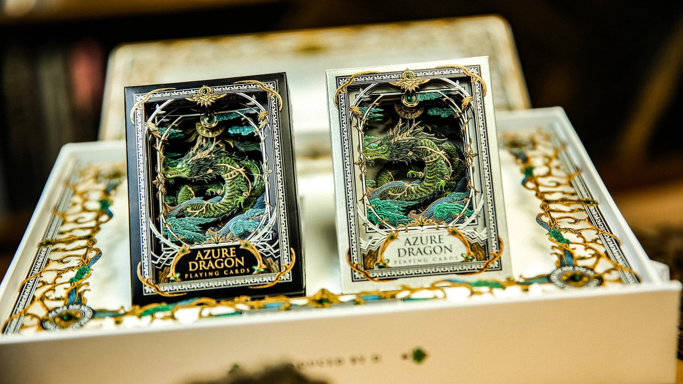 Azure Dragon Playing Cards – Rare Playing Cards
