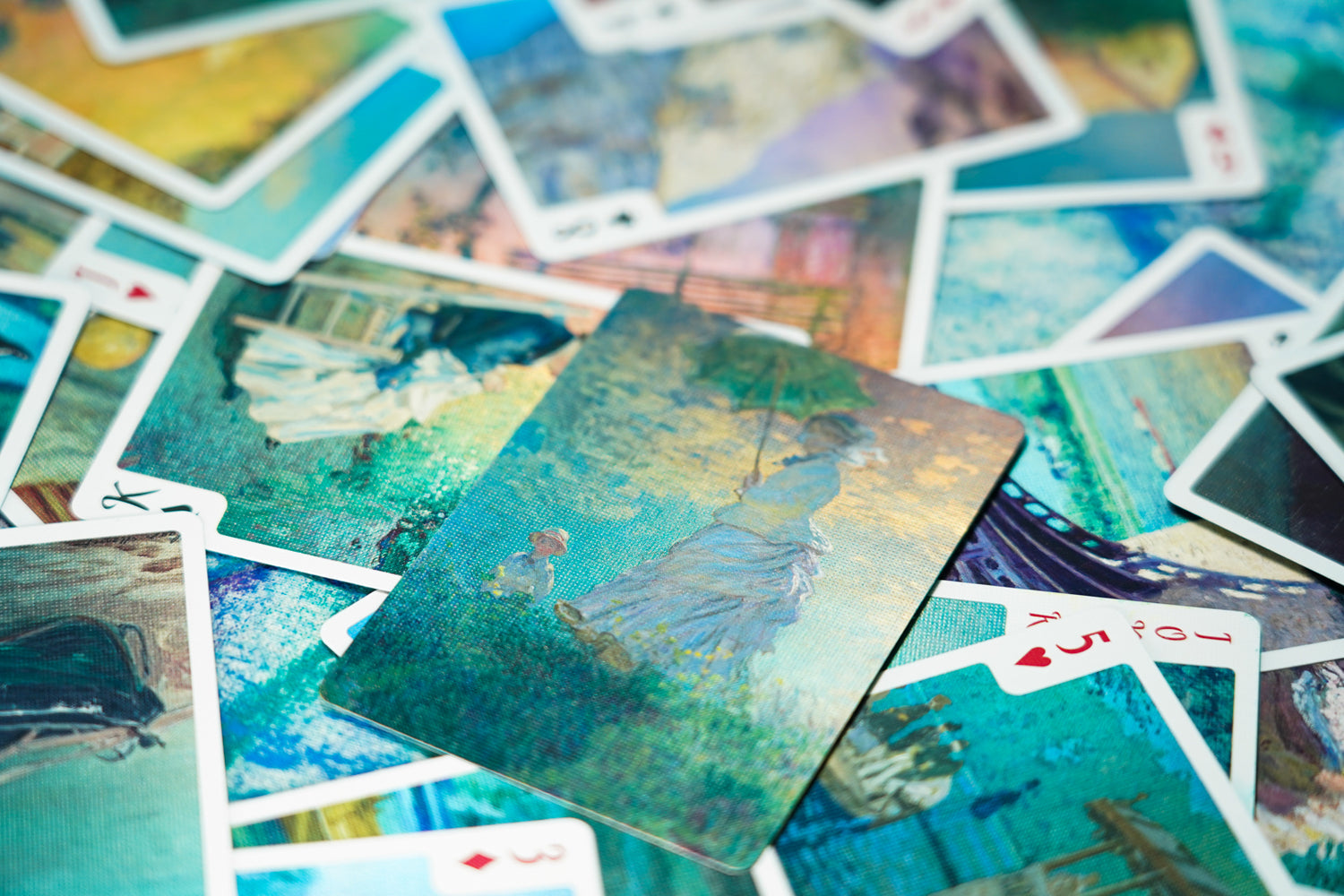 Monet Playing Cards – Rare Playing Cards