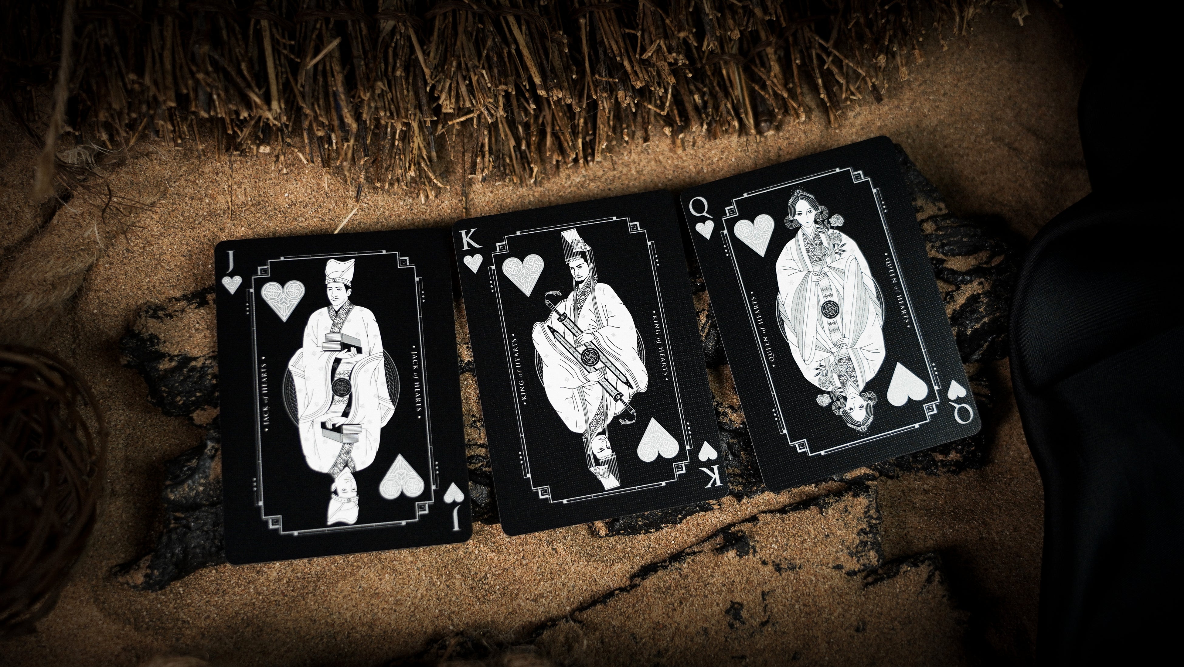 The Silk Black Boxset by Ark Playing Cards – Rare Playing Cards