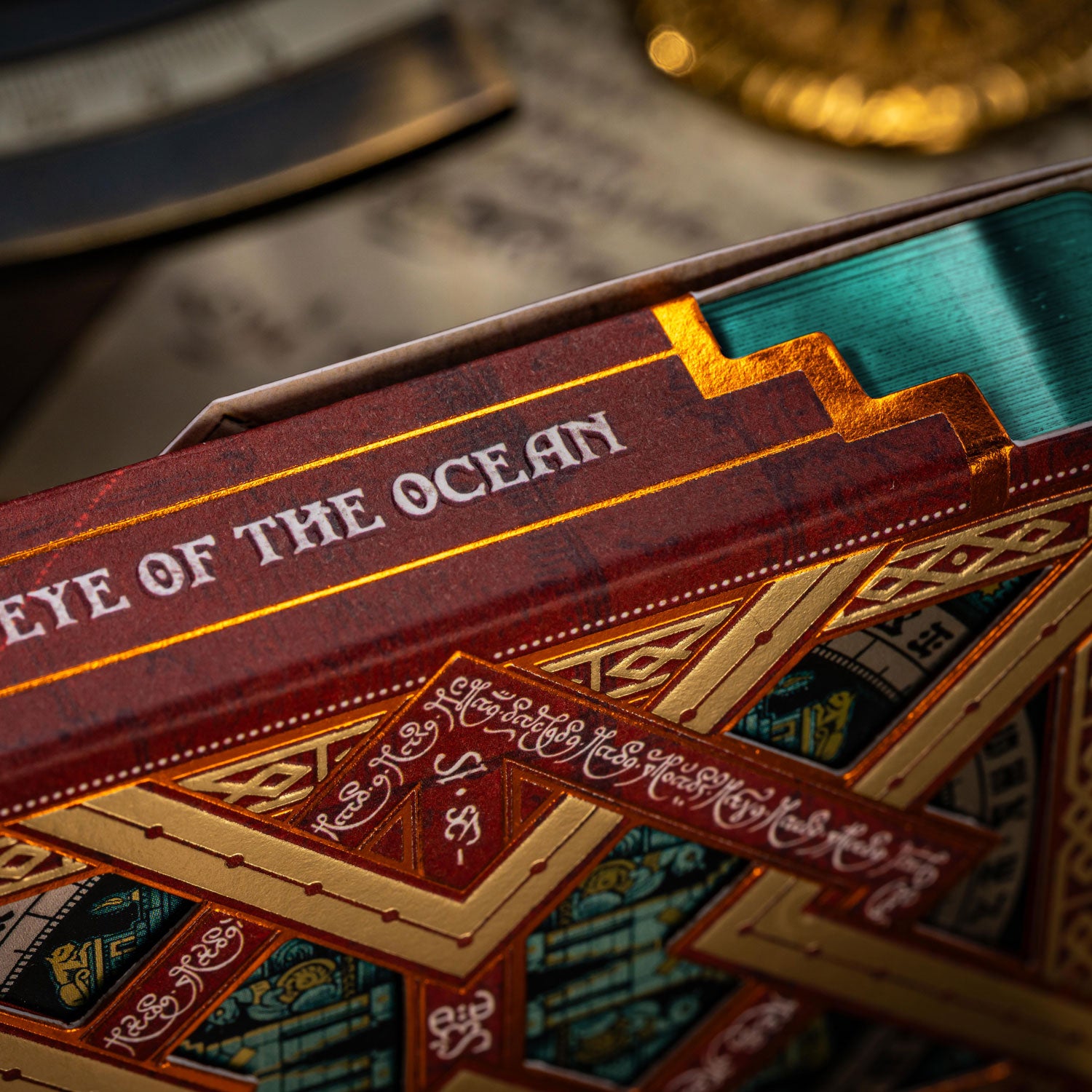 Eye of the Ocean Playing Cards Gibborim The Heroes – Rare Playing Cards