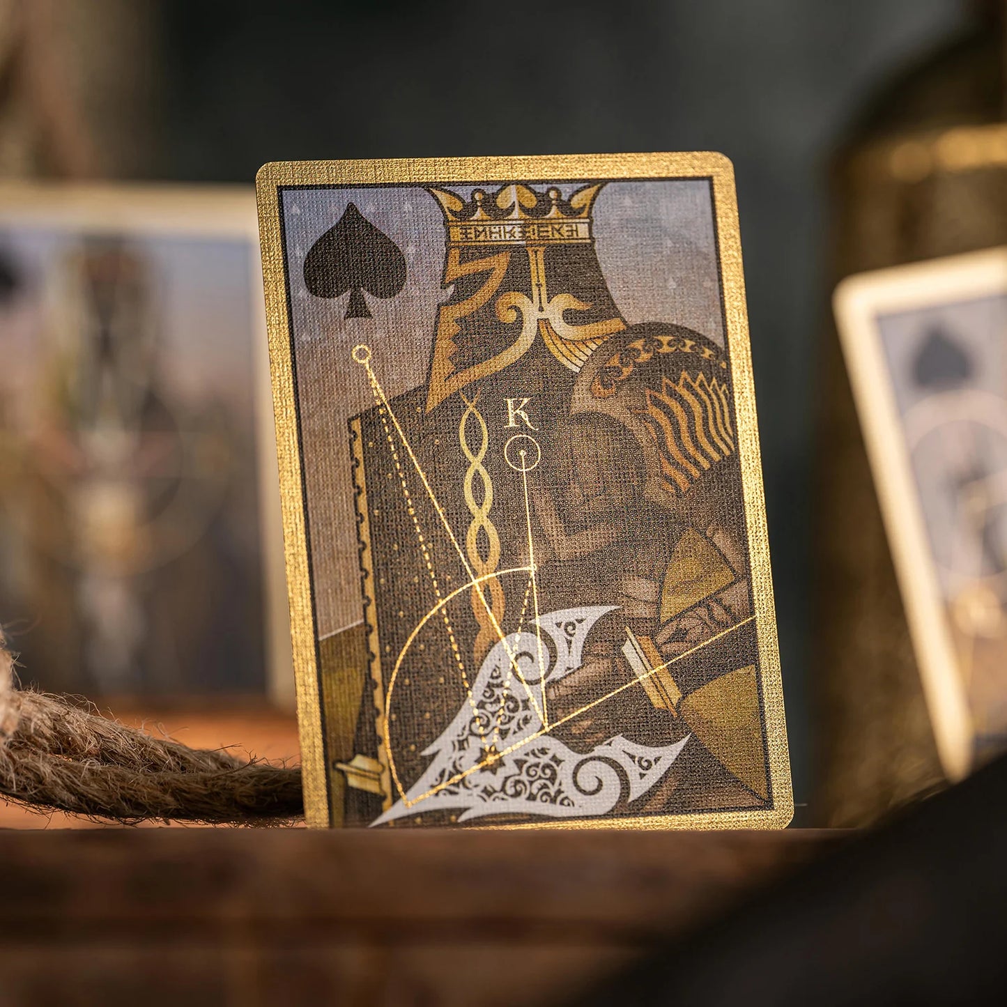 House of the Rising Spade Gilded Cartomancer Playing Cards – Rare ...