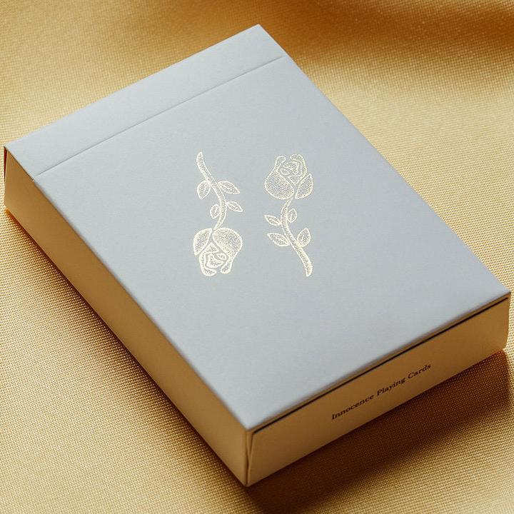 Innocence Playing Cards Gold Foil Edition – Rare Playing Cards