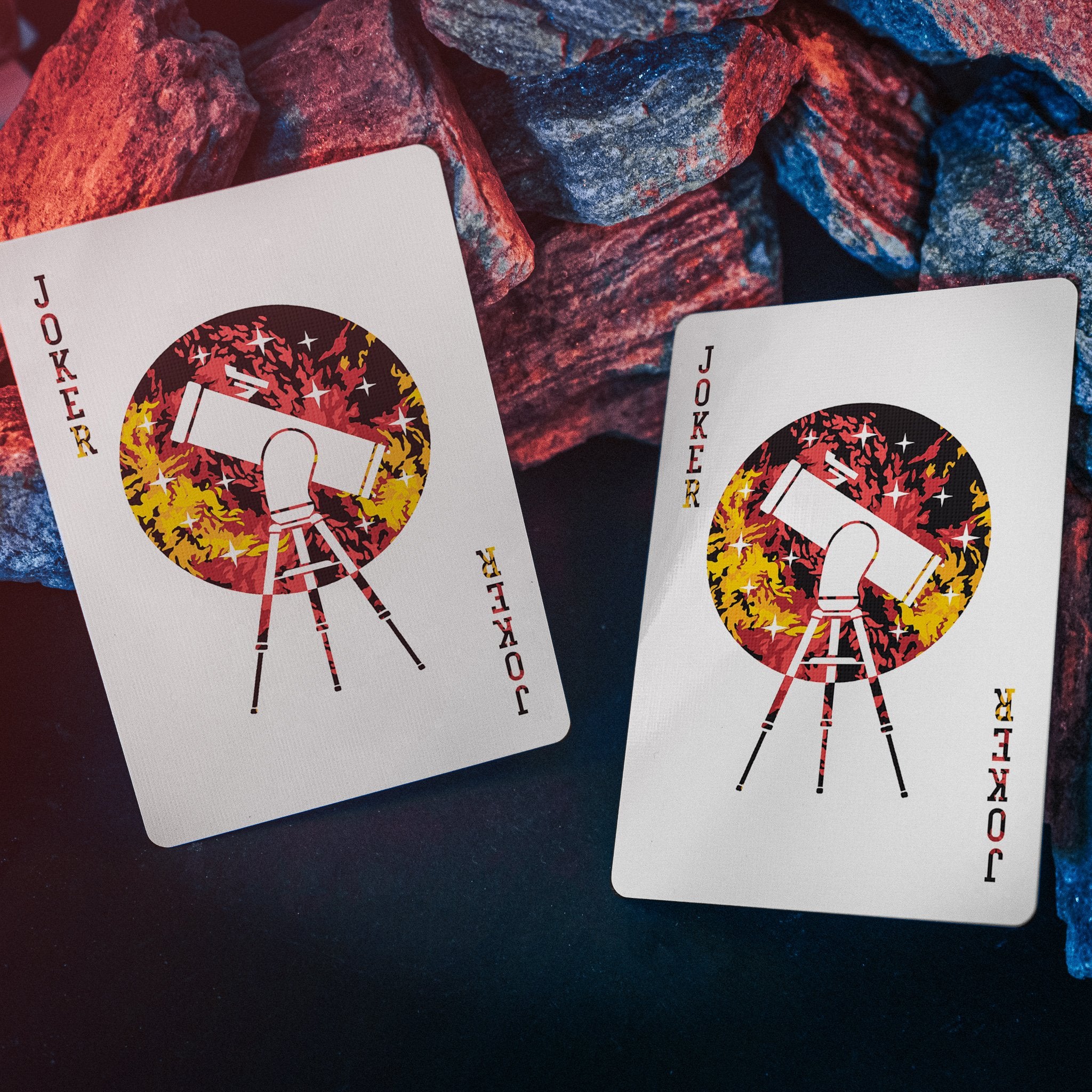 Nebula Supernova Playing Cards by Emily Sleights – Rare Playing Cards