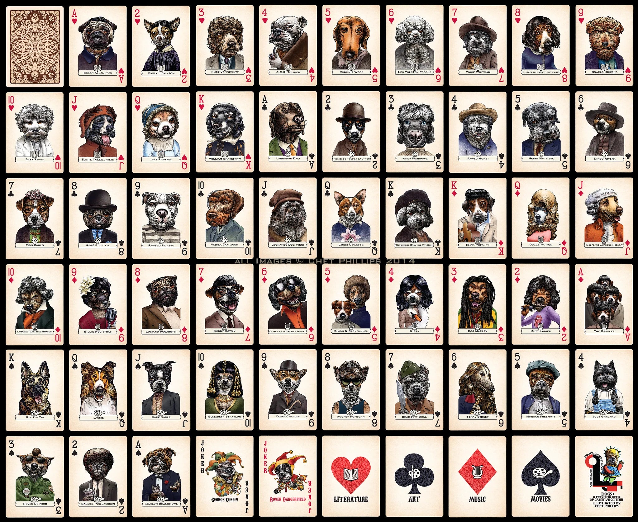 Dogs Playing Cards – Rare Playing Cards