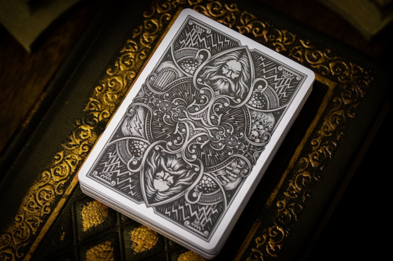 Zeus Playing Cards by Chamber of Wonder – Rare Playing Cards