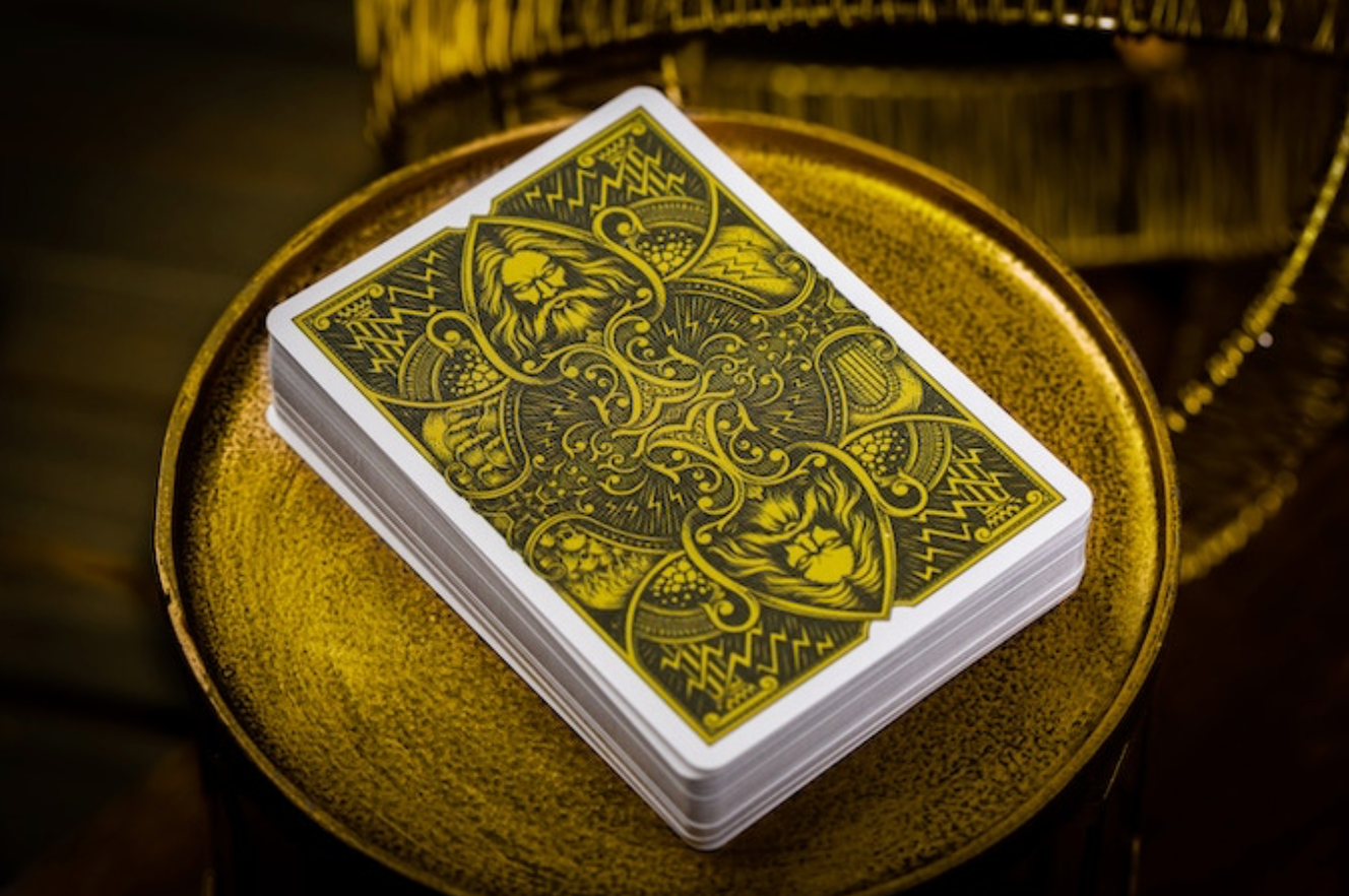 Zeus Playing Cards by Chamber of Wonder – Rare Playing Cards