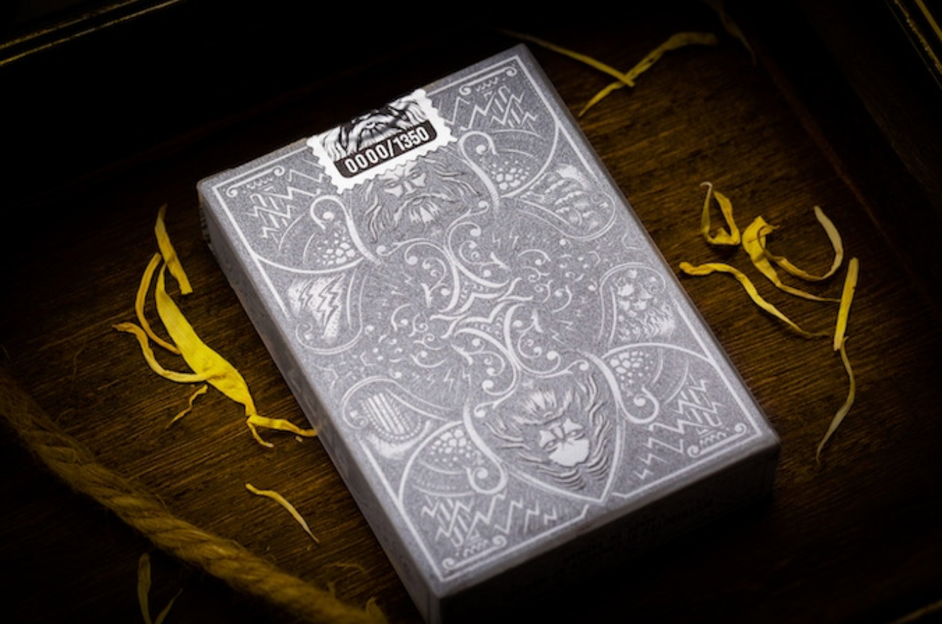 Zeus Playing Cards by Chamber of Wonder – Rare Playing Cards