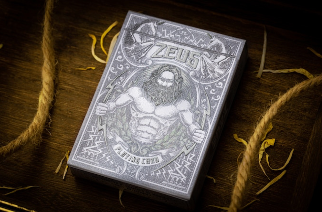 Zeus Playing Cards by Chamber of Wonder – Rare Playing Cards