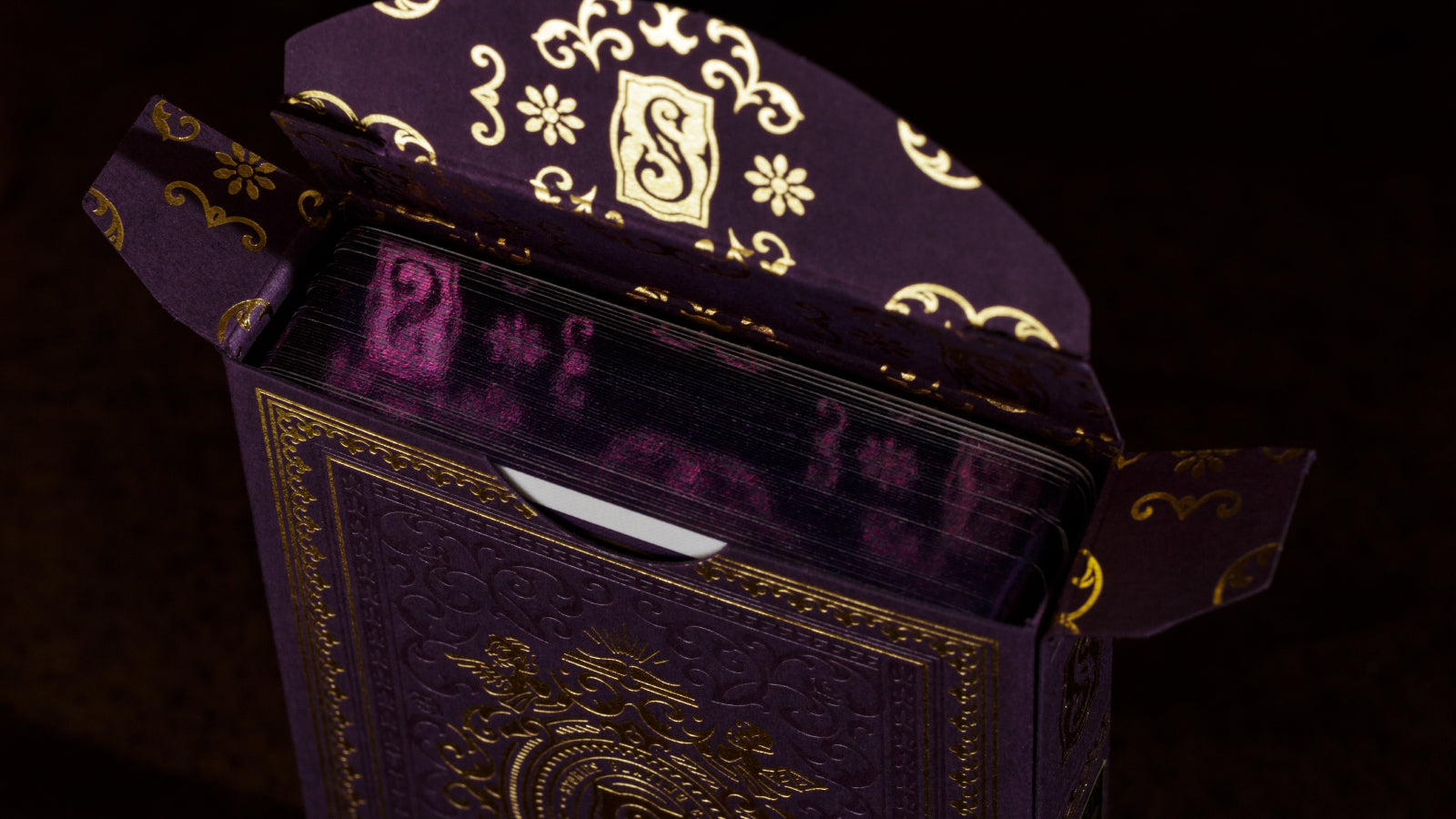 Stories Vol. 5 Purple Gilded Playing Cards – Rare Playing Cards