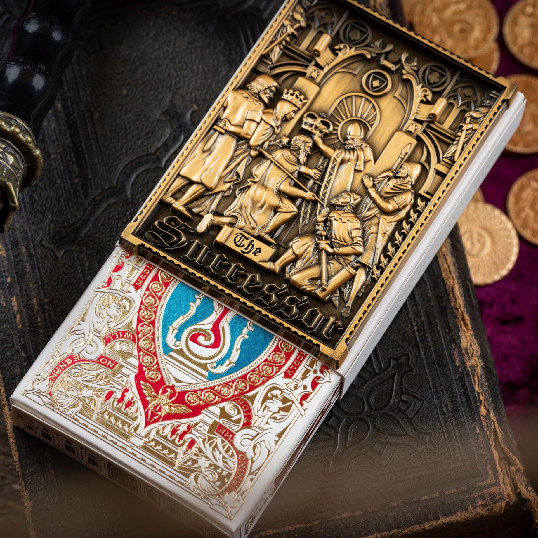 The Successor Monarch White Playing Cards by the Gentleman Wake – Rare ...