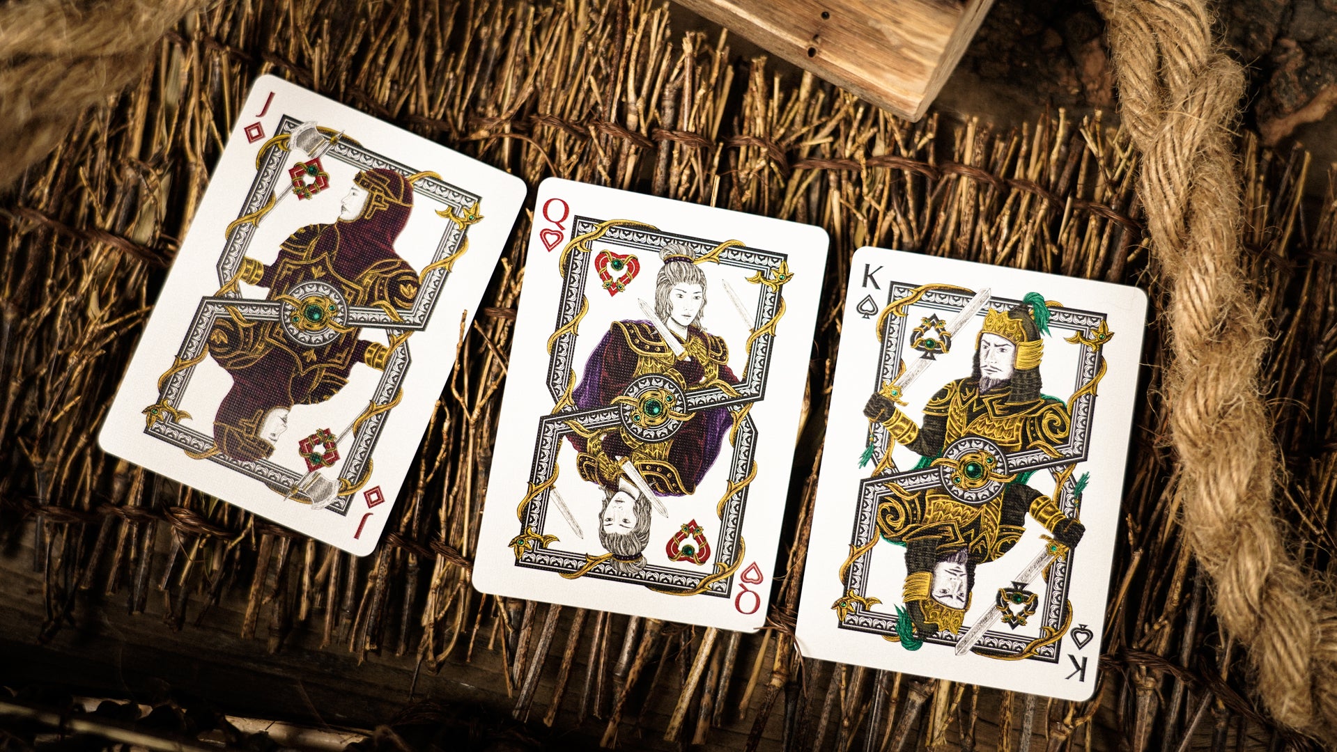 White Tiger Playing Cards – Rare Playing Cards