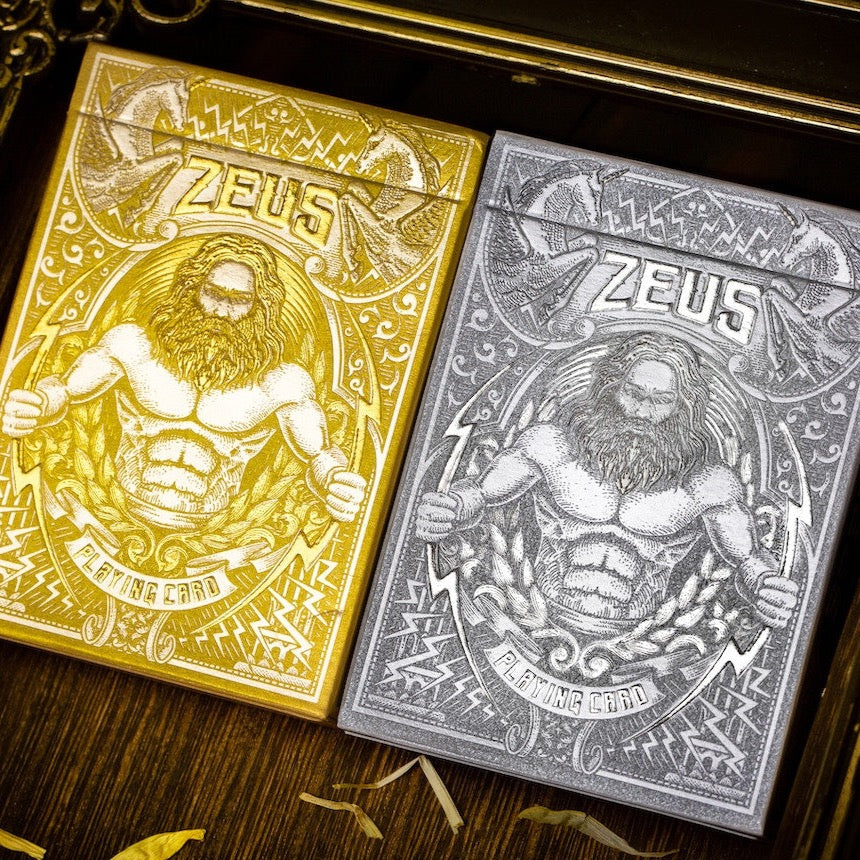 Zeus Playing Cards by Chamber of Wonder – Rare Playing Cards