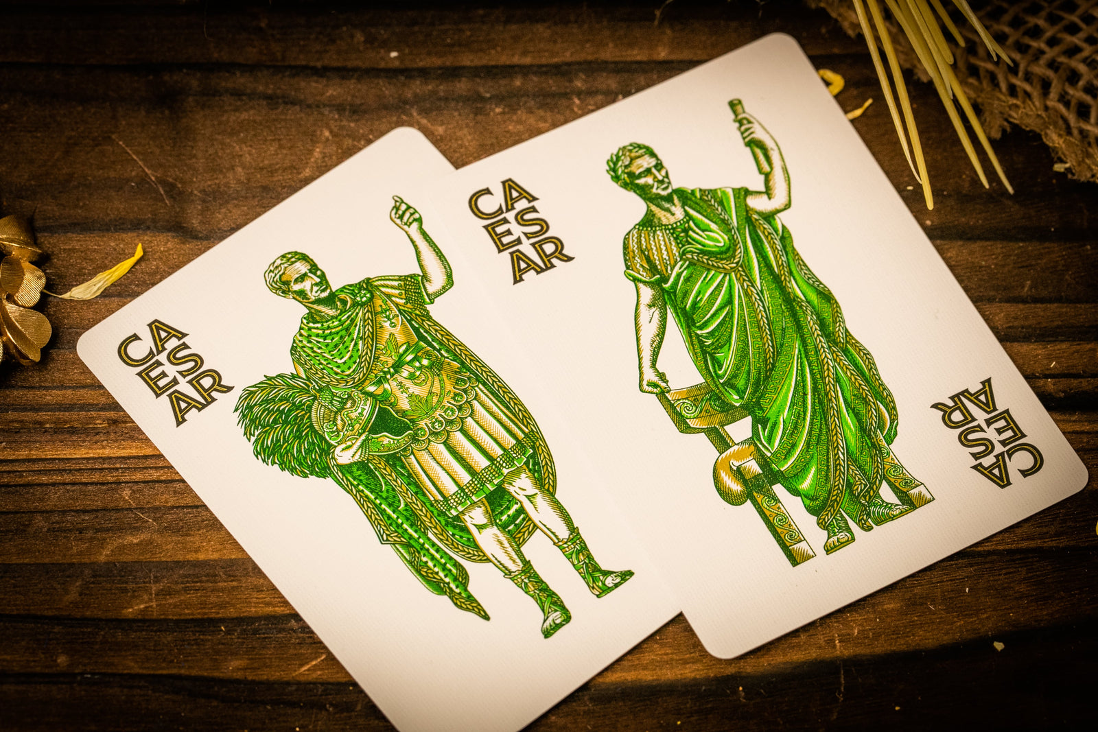 Caesar Playing Cards - Green Edition – Rare Playing Cards