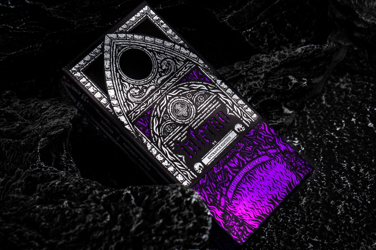 Inferno Violet Vengeance Playing Cards – Rare Playing Cards
