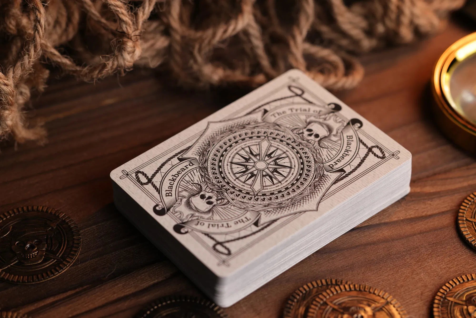 Trial of Blackbeard Playing Cards - Pearl Edition – Rare Playing Cards