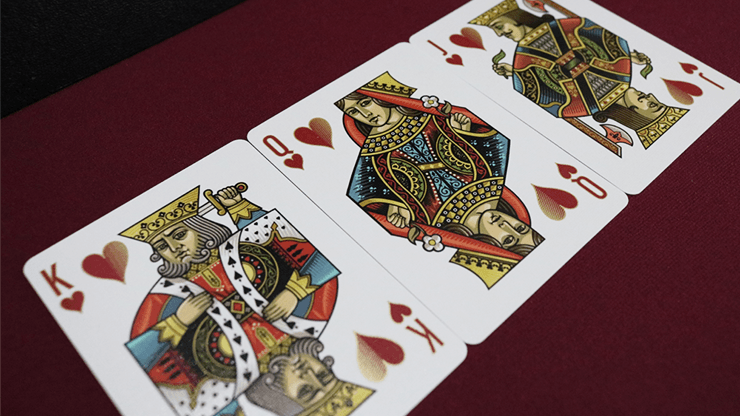 Standard Players Burgundy - Oath Playing Cards by Lotrek – Rare Playing ...