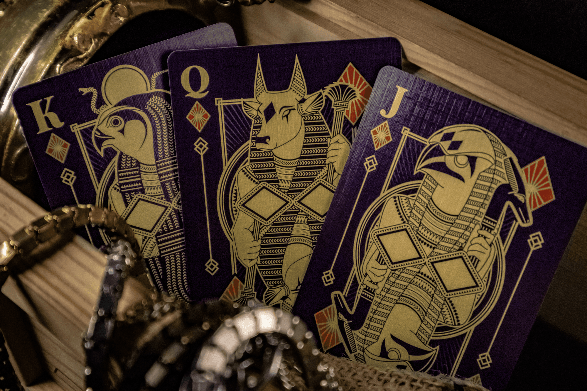 Anubis Playing Cards by Steve Minty – Rare Playing Cards