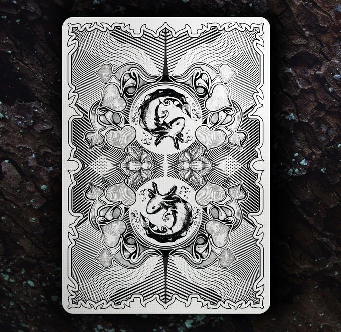 Axolotl Playing Cards by Enigma Cards – Rare Playing Cards