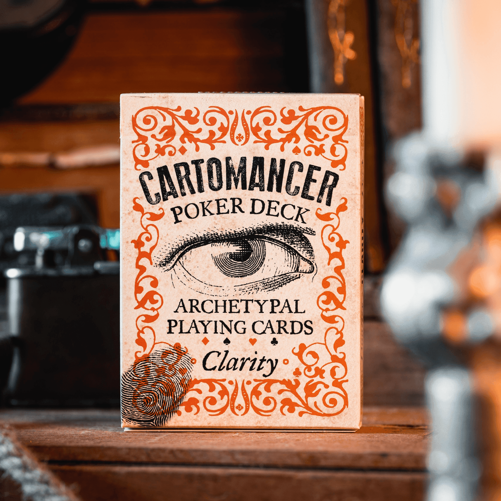 Cartomancer Clarity Playing Cards by Alain Benoit – Rare Playing Cards