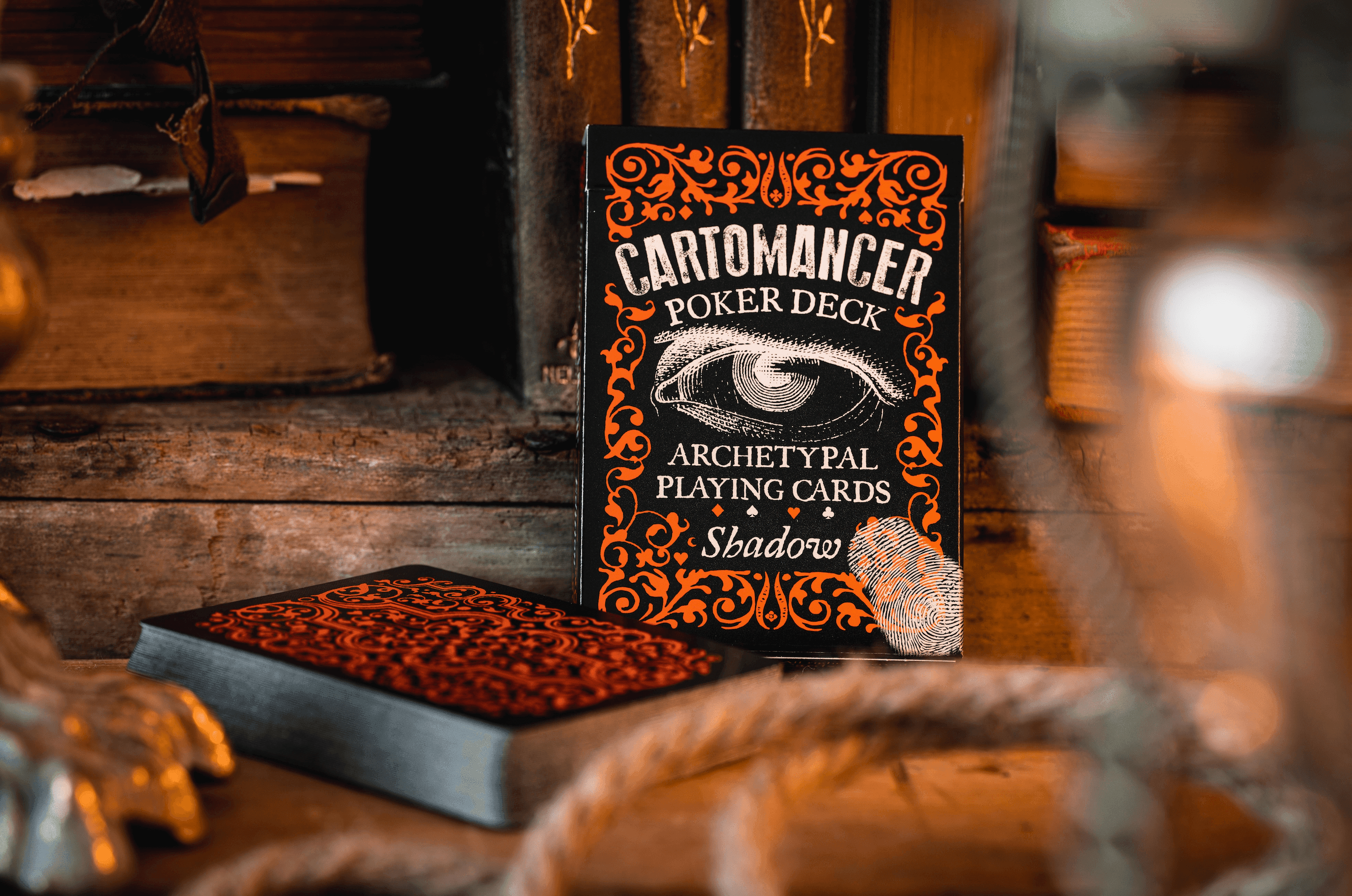 Cartomancer Shadow Playing Cards by Alain Benoit – Rare Playing Cards