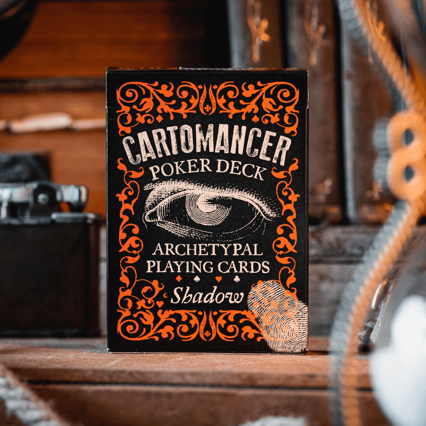 Cartomancer Shadow Playing Cards by Alain Benoit – Rare Playing Cards