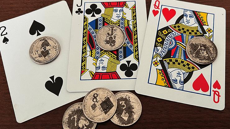 Coin Artist Quarter Card Pack - 6 coins per pack – Rare Playing Cards