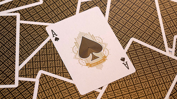 Esoteric Gold Edition Playing Cards by Eric Jones – Rare Playing Cards