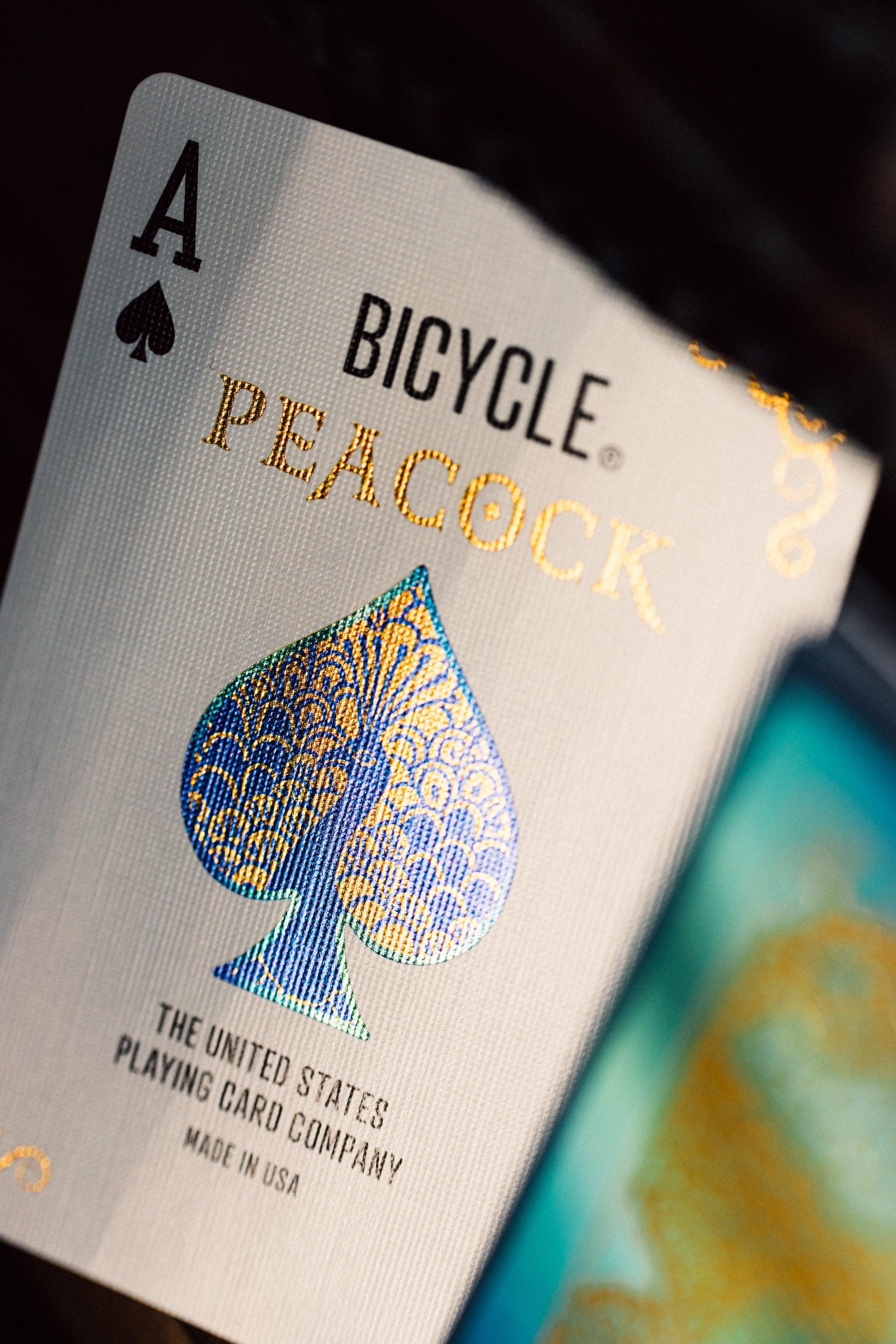 Bicycle Peacock Playing cards by USPCC – Rare Playing Cards