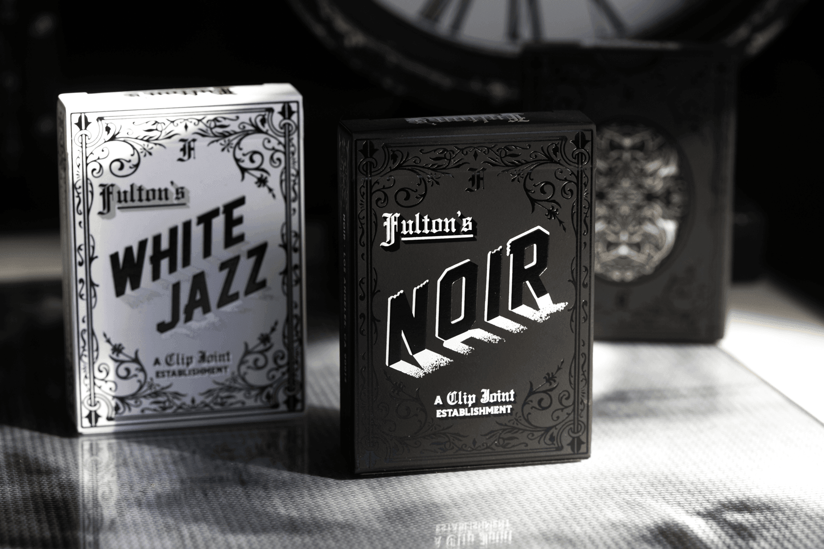 Fulton's Noir Playing Cards by Dan & Dave - Playing Cards – Rare ...
