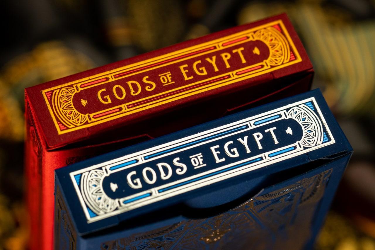 Gods of Egypt Playing Cards - Red Ochre Edition – Rare Playing Cards