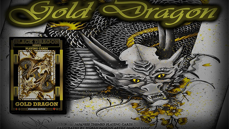 Gold Dragon Standard Edition Playing Cards by Craig Maidment – Rare ...