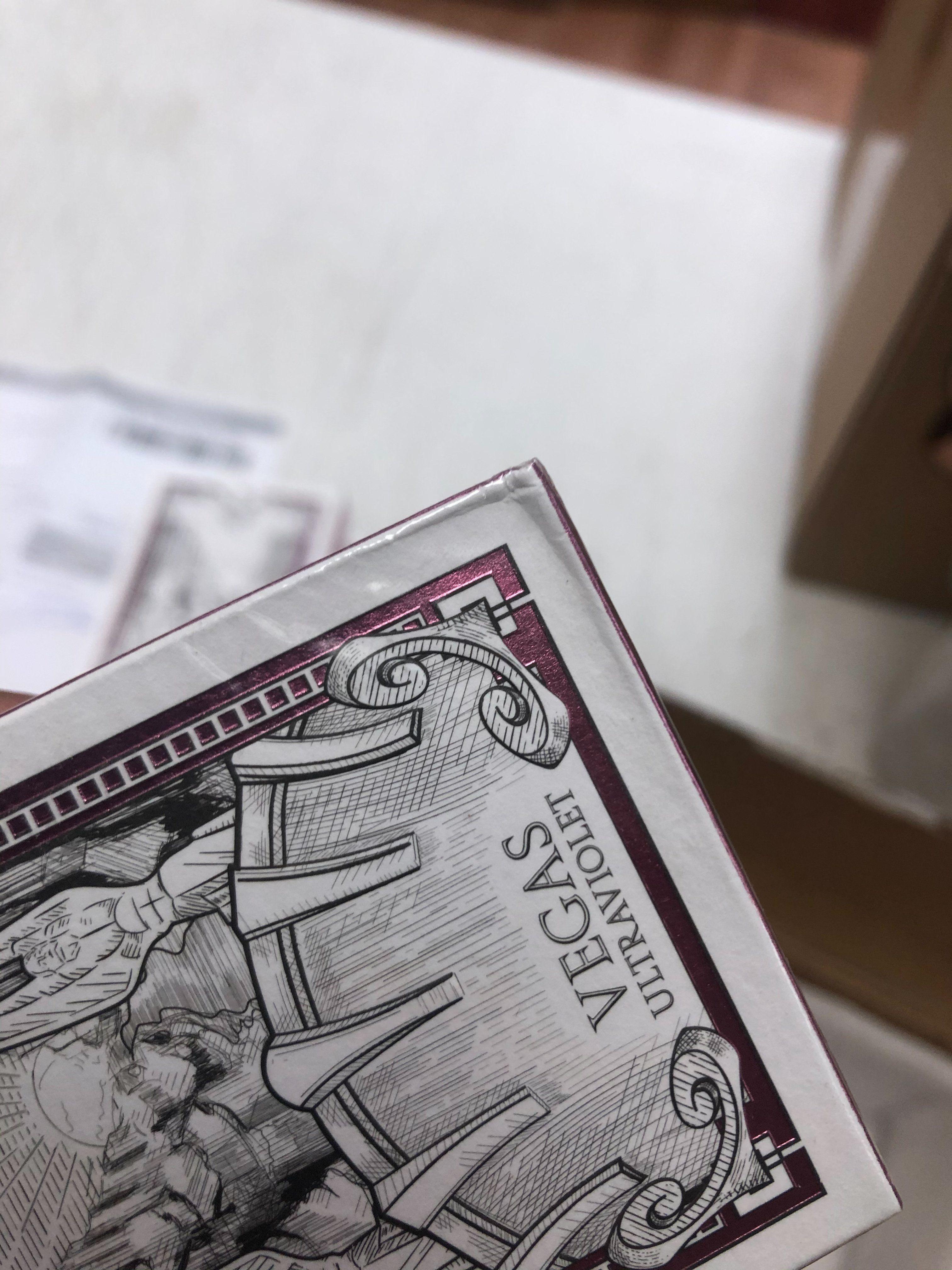 Non refundable - Damaged Ultraviolet Diffractor Playing Cards – Rare ...