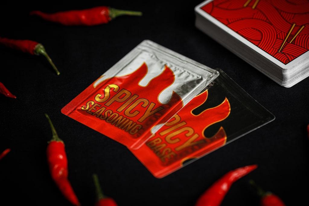 Instant Noodles Spicy Edition Playing Cards - Best Playing Cards – Rare ...