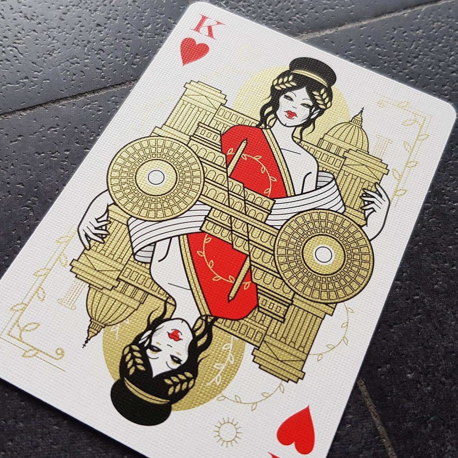 Italia Radiosa Playing Cards by Thirdway Industries – Rare Playing Cards