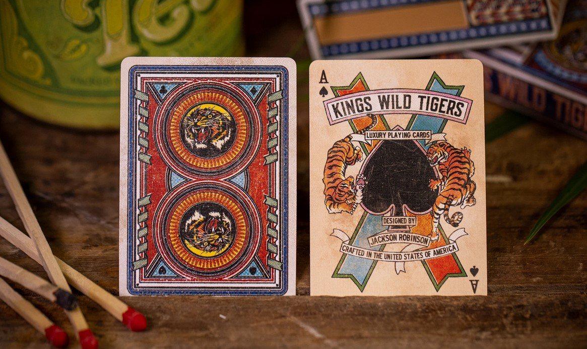 Limited Edition Tiger V2 - Matchbox Playing Cards by Kings Wild Projec ...