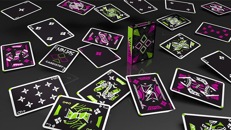 Limited Edition Cardistry Ninjas Remix Playing Cards – Rare Playing Cards