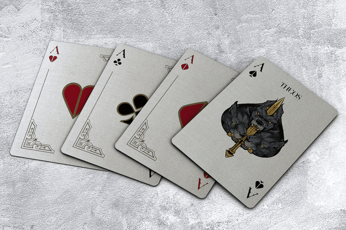Limited Edition Theos Playing Cards (Green) – Rare Playing Cards