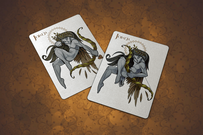 Limited Edition Theos Playing Cards (Green) – Rare Playing Cards