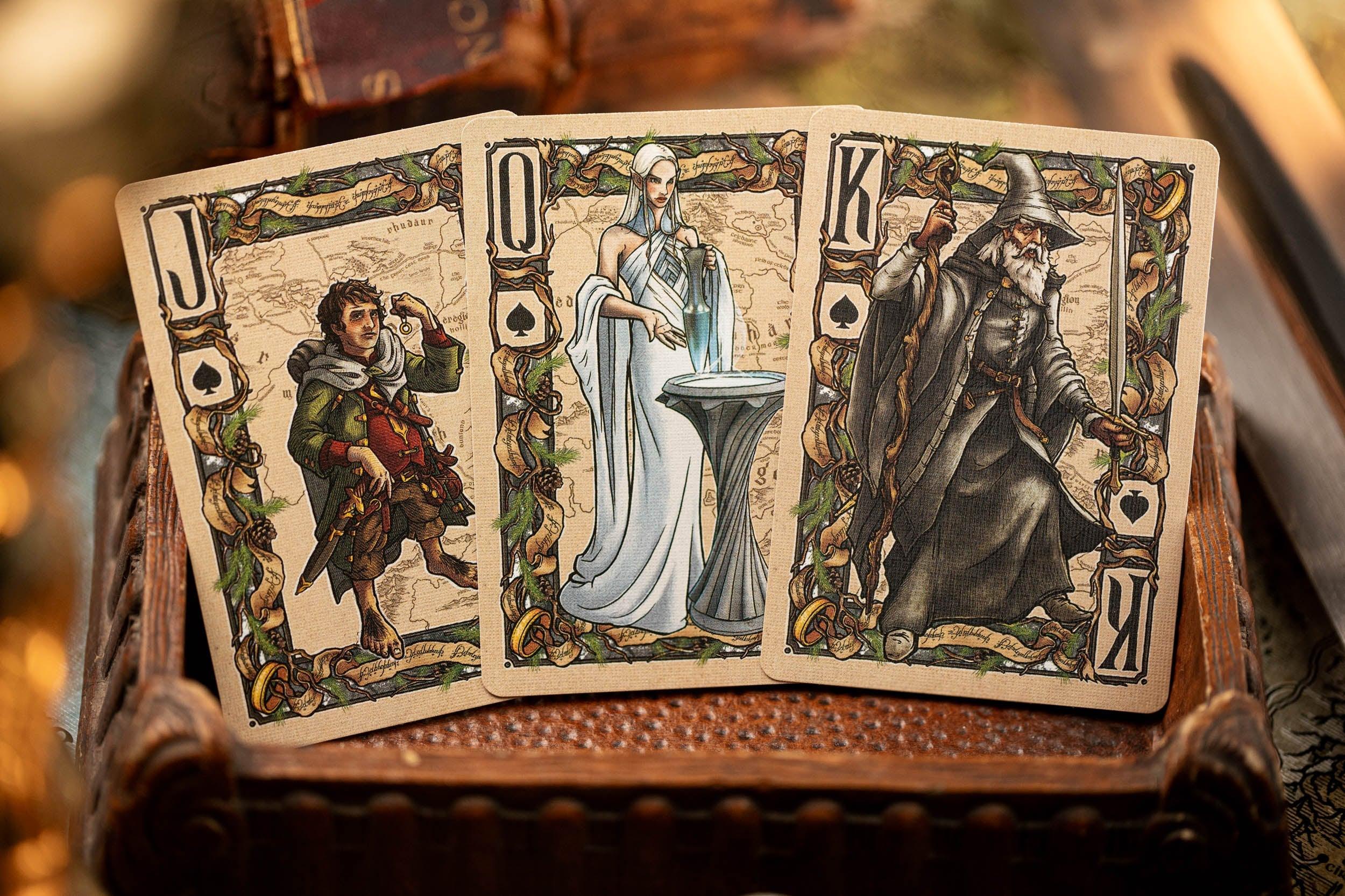 The Fellowship Of The Ring - LOTR Playing Cards by Kings Wild Project ...