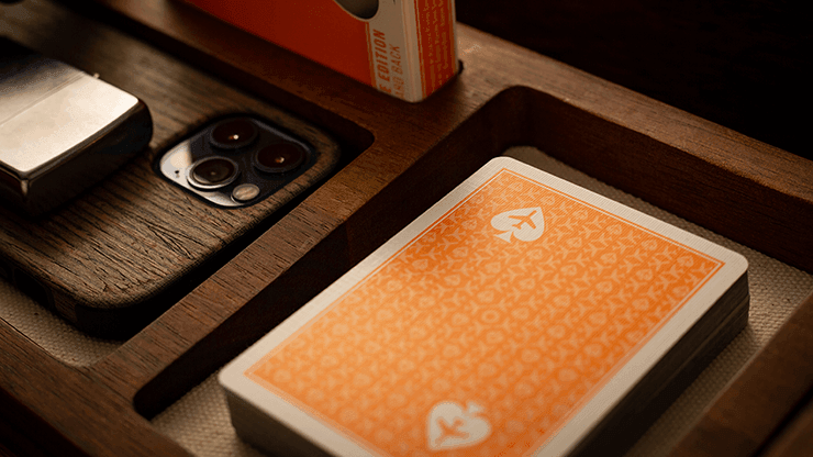 Jetsetter Playing Cards - Orange – Rare Playing Cards