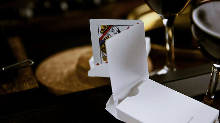 New T Gaff (White) Playing Cards – Rare Playing Cards