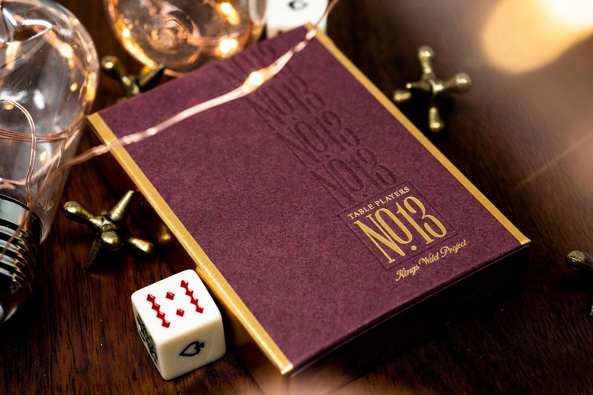 No.13 Table Players Vol. 1 Playing Cards – Rare Playing Cards