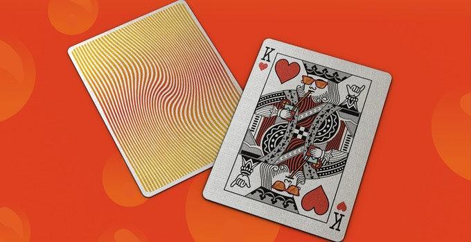 Original BlackCat Orange Milk Playing Cards – Rare Playing Cards