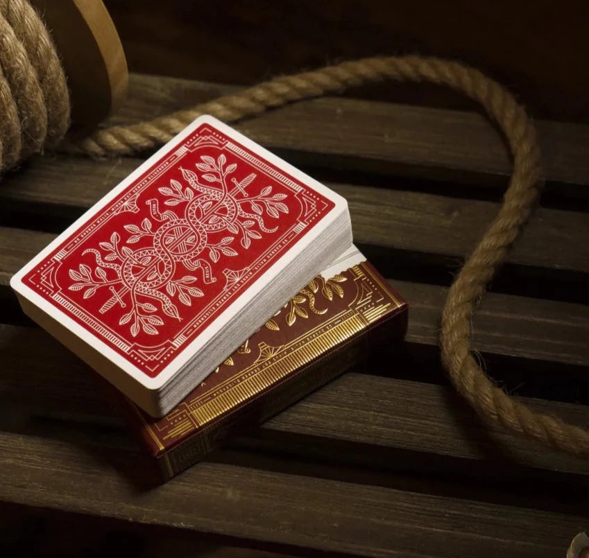 Red Monarchs-RarePlayingCards.com – Rare Playing Cards