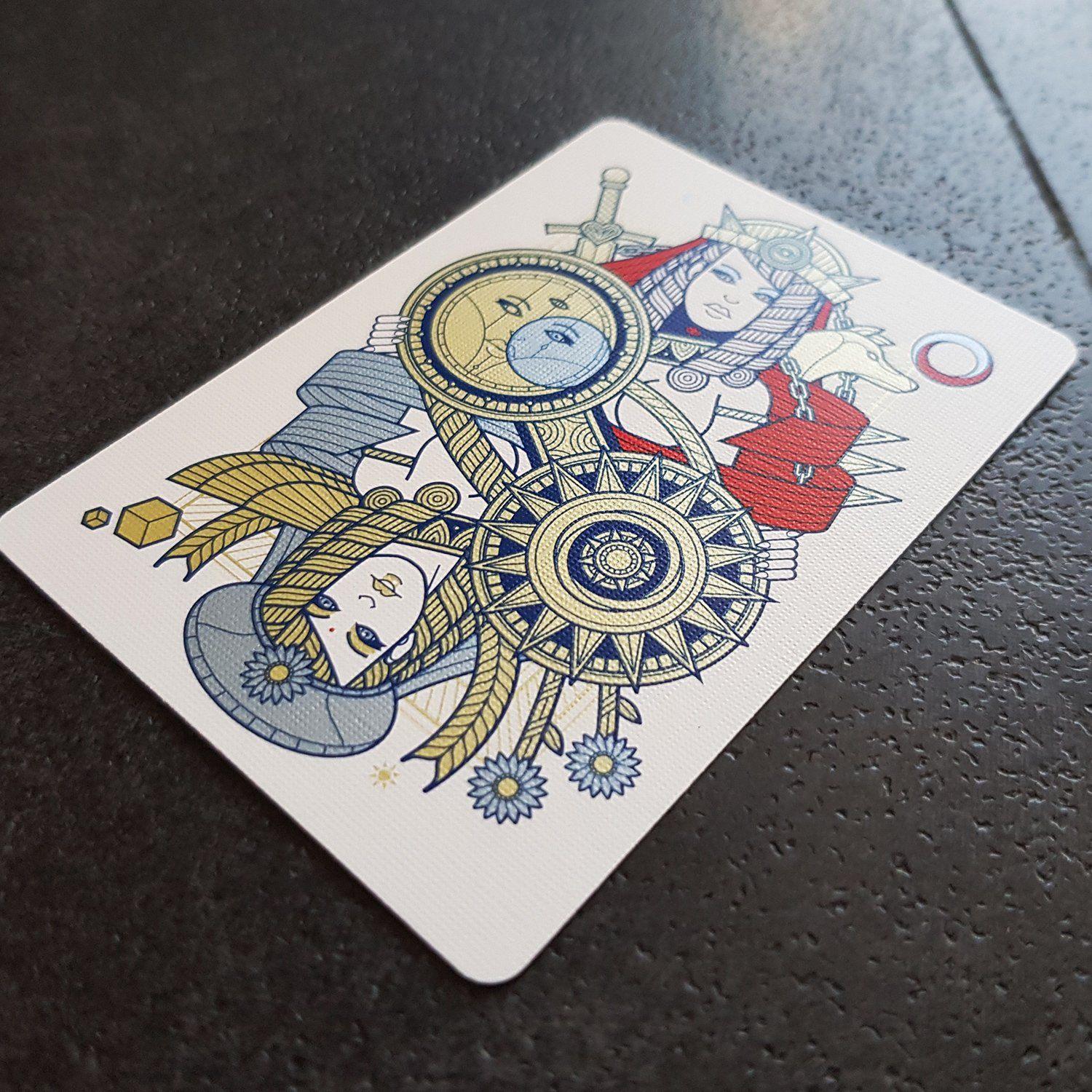 Pantheon Azure Playing Cards – Rare Playing Cards