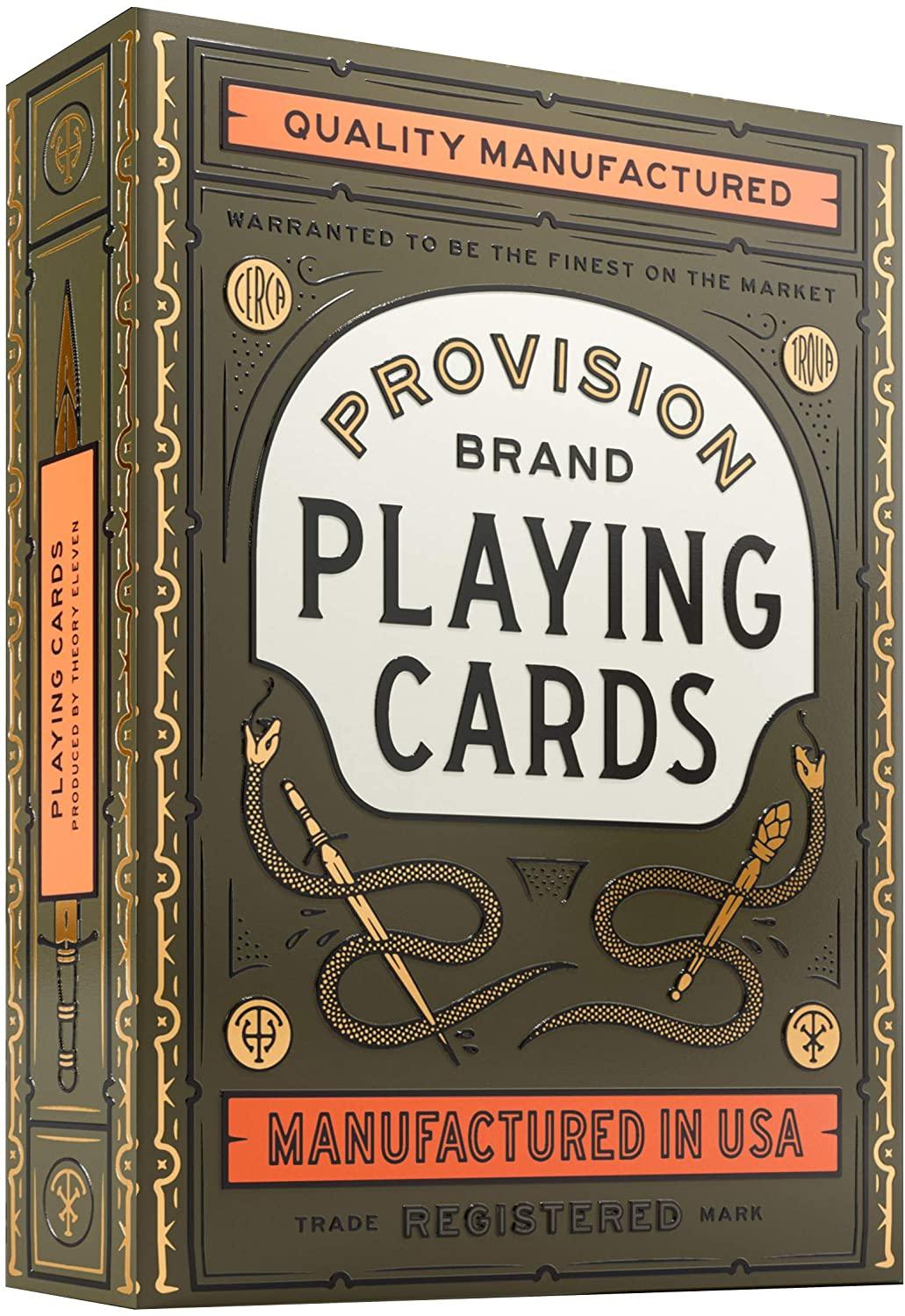 Provision Playing Cards by Theory 11 – Rare Playing Cards