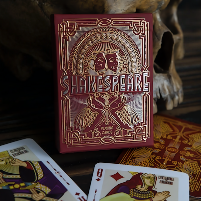 Shakespeare Playing Cards - Rare Playing Cards