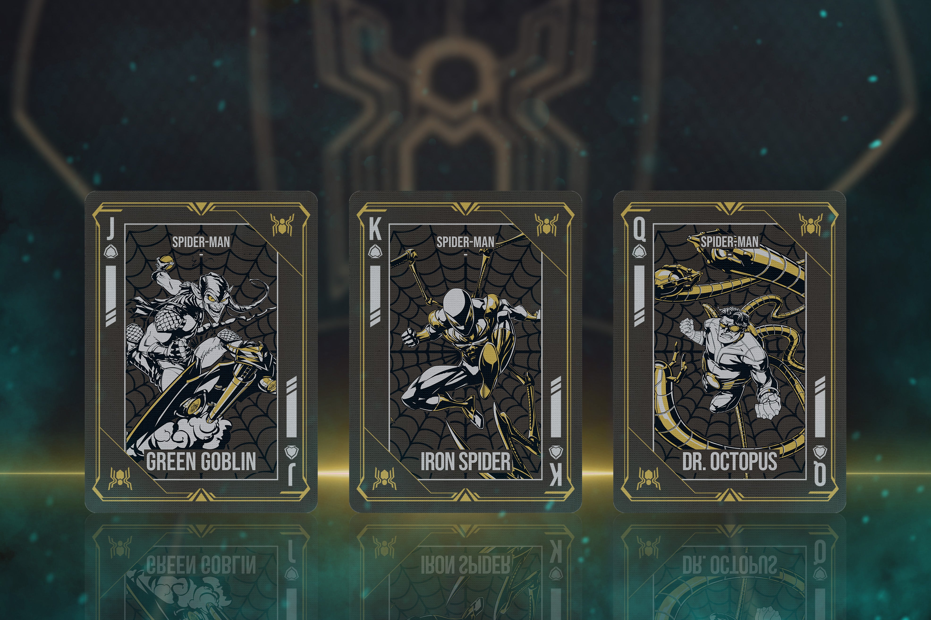 Spider Man Playing Cards by Card Mafia – Rare Playing Cards