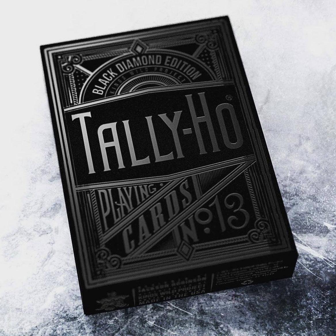 Black Diamond Tally Ho Playing Cards by Kings Wild Project – Rare ...