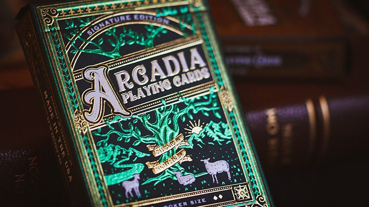 The Arcadia Signature Edition Playing Cards - Green – Rare Playing Cards